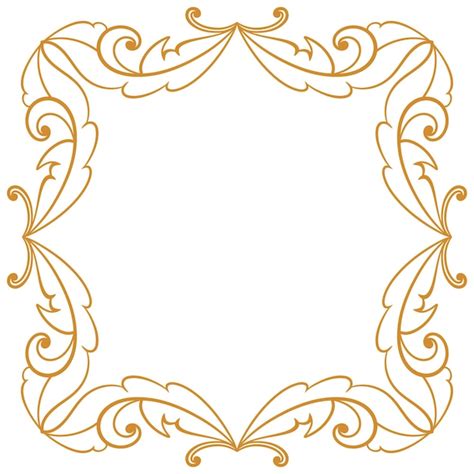 Premium Vector Victorian Ornament Frame