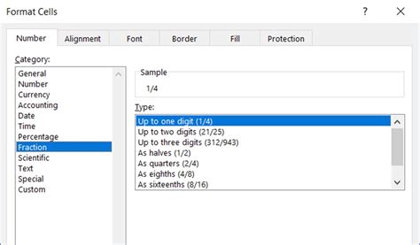 How To Change Numbers To Fraction ExcelNotes