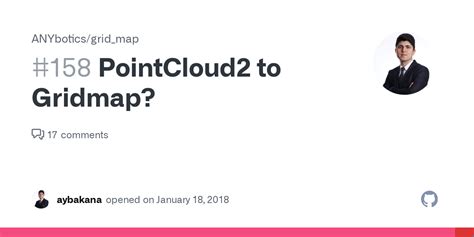 PointCloud To Gridmap Issue ANYbotics Grid Map GitHub