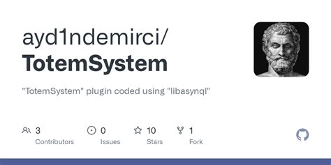 Github Ayd1ndemircitotemsystem Totemsystem Plugin Coded Using Libasynql
