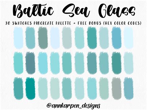 Sea Glass Color Palette All About Benjamin Moore Beach Glass Love