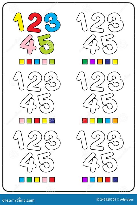 123 Coloring Pages