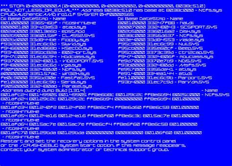 Windows Nt Bsod Remake By Hebrew2014 On Deviantart