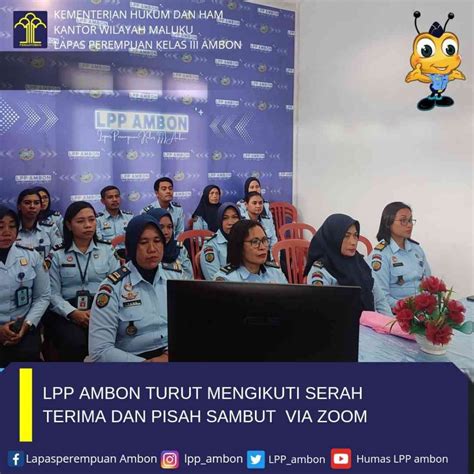Lpp Ambon Turut Mengikuti Serah Terima Dan Pisah Sambut Via Zoom