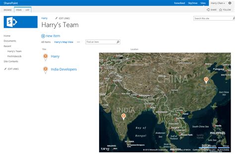sharepoint connoisseur tips to use new geolocation field and maps in