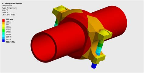 Thermal Analysis Pipe Coupling Fea Simulations Fetchcfd
