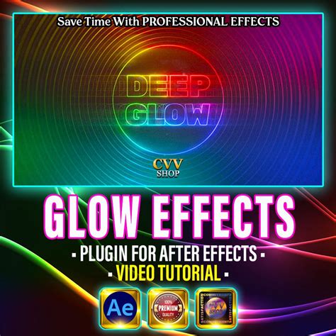 Plugin Glow Effects For Adobe After Effects PC Windows Make Realistic