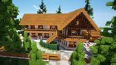 Dark Oak House Minecraft