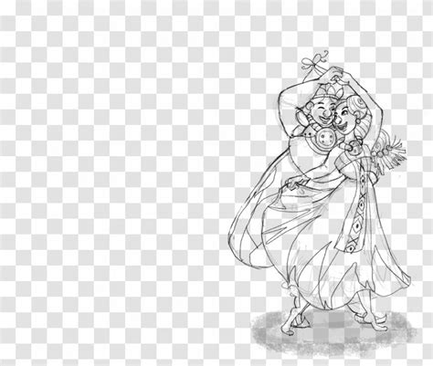 Line Art Figure Drawing Sketch Black And White Tree Transparent PNG