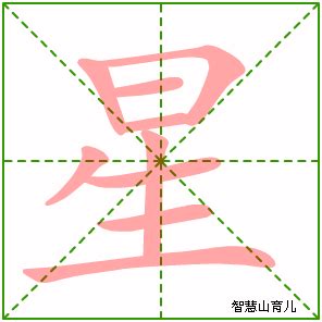 星的笔顺 笔画数：9 拼音：xīng 部首：日 智慧山