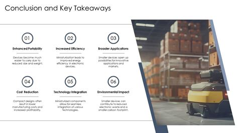 Conclusion And Key Takeaways Miniaturization PPT Template ST AI SS PPT Slide