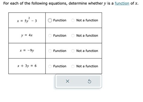 Solved For Each Of The Following Equations Determine