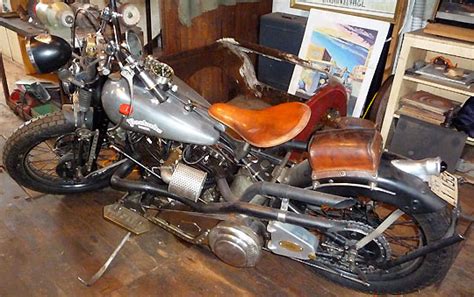 Circa 1934 Harley Davidson Koslow At Cyril Huze Post Custom Motorcycle News