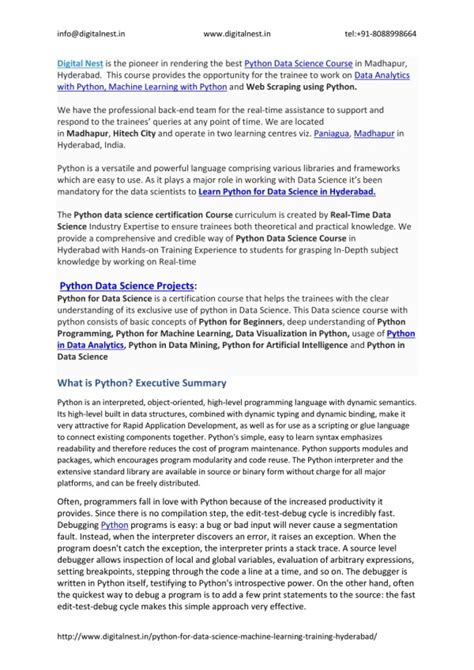 Ppt Python For Data Science Python Data Science Tutorial Data