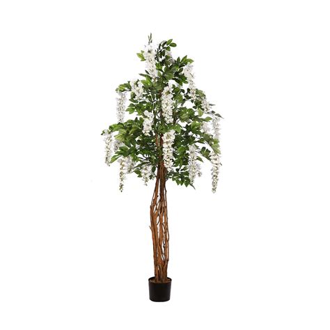 Arbol Wisteria Artificial En Maceta 190cm