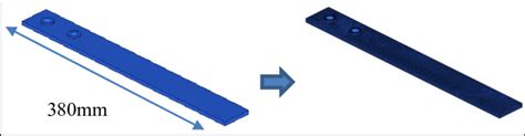 The Finite Element Model For The Beam Download Scientific Diagram