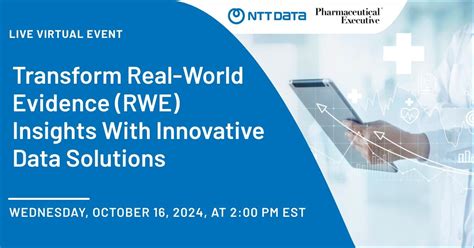 Transform Real World Evidence Rwe Insights With Innovative Data