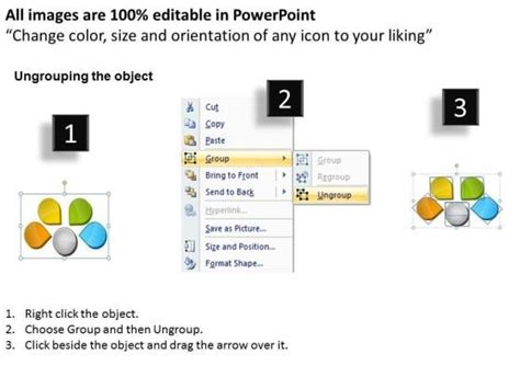 Four Steps To Meet Targets Powerpoint Slides Presentation Diagrams Templates