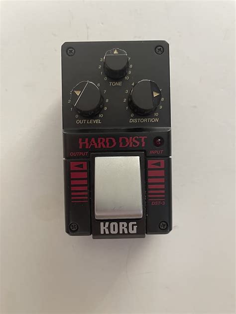 Korg Dst 3 Hard Dist Distortion Vintage Guitar Effect Pedal Reverb
