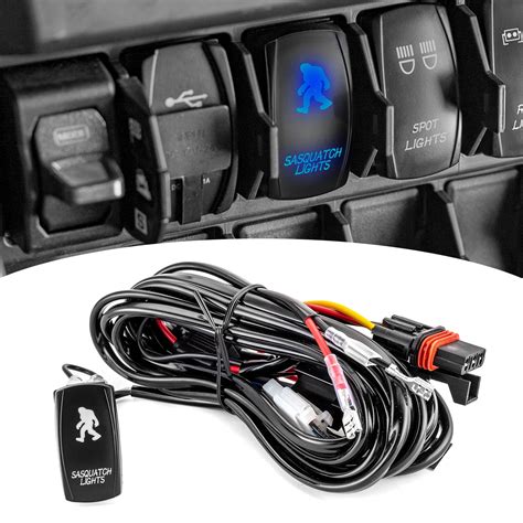 Polaris Wiring Harness On Off Rocker Switch Kit W Pulse Power Bar Plu