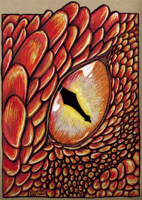Smaug Wakes This One Is Also Done With Bright Colored Markers On An
