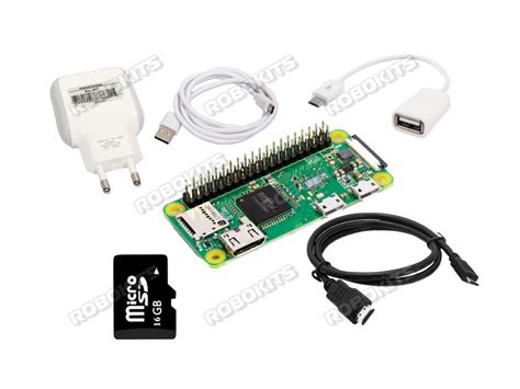 Raspberry Pi Zero Wireless Wh Pre Soldered Header With Accessories