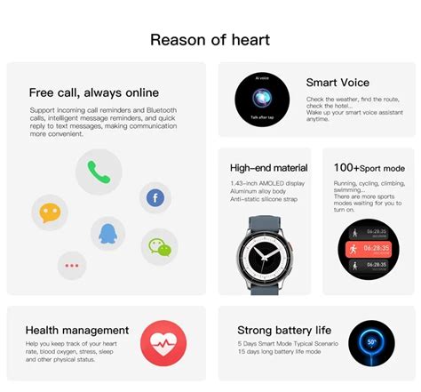 Smartwatch Amoled Smart Wrist Watch Call Storage Touch Lcd Color Screen