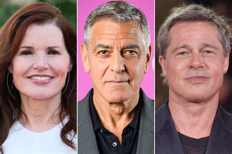Geena Davis Says George Clooney Hated Brad Pitt After Auditioning For Thelma And Louise Role