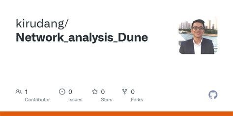 Github Kirudangnetworkanalysisdune