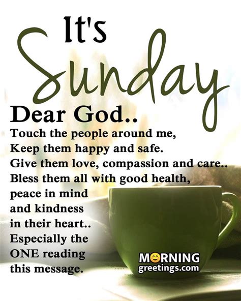 Sunday Morning Message With Coffee Cup Bless Sunday Quotes Sunday Prayer Quotes Blessed