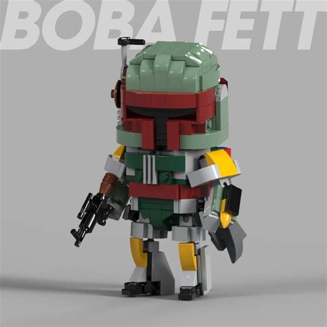 Lego Moc Boba Fett By Choi Dambaek Rebrickable Build With Lego
