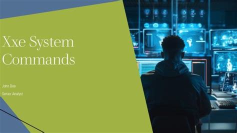 Xxe System Commands Ppt Mockup Acp Ppt Sample