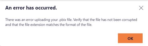Cant Upload Pbix File Microsoft Fabric Community