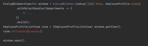 Sending Parameter When Calling Dialog That Shows List Support Jmix