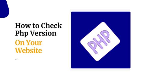 How To Check Php Version On Your Server Or Website Truehost