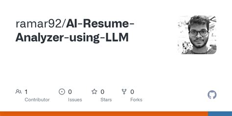 github ramar92 ai resume analyzer using llm