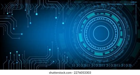 Computer Chip Electronic Circuit Board Vector Stock Vector Royalty