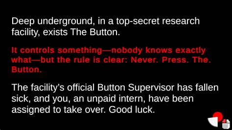 THE RED BUTTON By Percy Electromos26 Retro Renee Pollet THE RED BUTTON By Percy Electromos26 Retro Renee Pollet