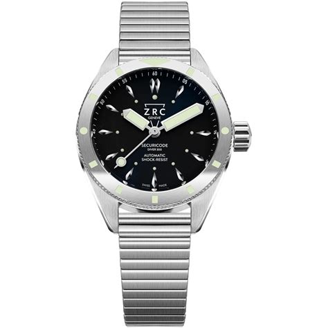 Zrc Sc39163 Securicode Diver300 On Bracelet Exquisite Timepieces