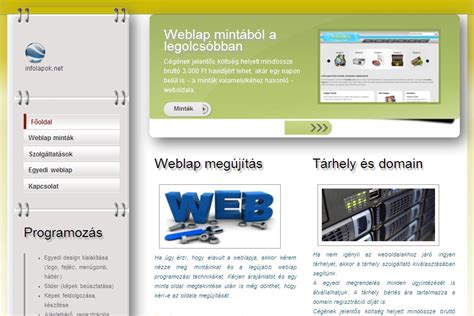 Egyedi Weblapok és Szolgáltatások Css3 Html5
