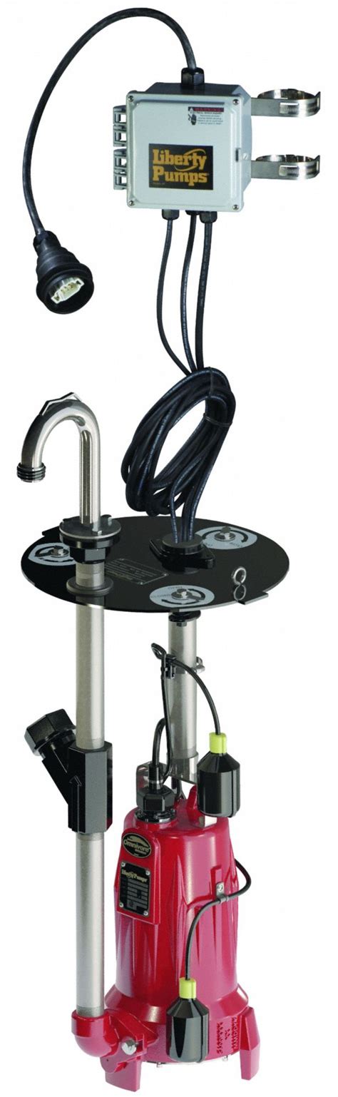 Liberty Pumps 2 Hp 208230v Ac Grinder Pump System 856fm6lsgx202