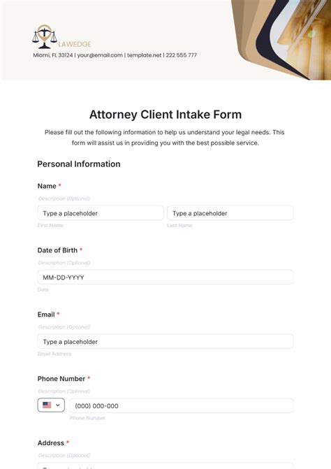 Free Client Registration Form Template To Edit Online