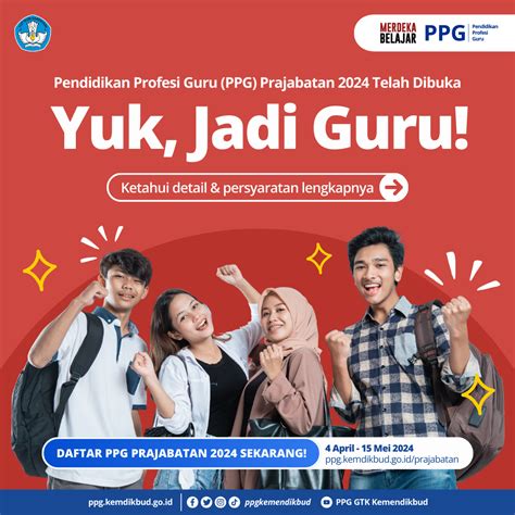 Pengumuman Pembukaan Ppg Prajabatan Tahun 2024 Ppg Universitas Pgri Mahadewa Indonesia