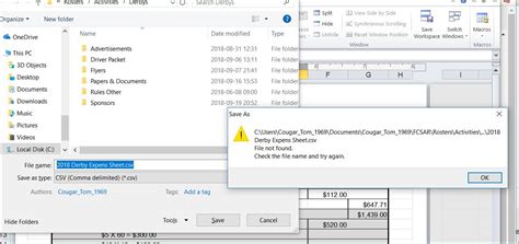 Excel Files Wont Save Microsoft Community
