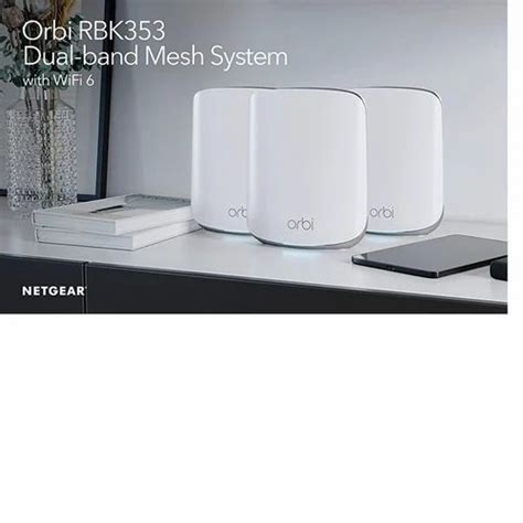 Netgear RBK Orbi Dual Band WiFi Mesh System Gbps Router Satellites At Rs