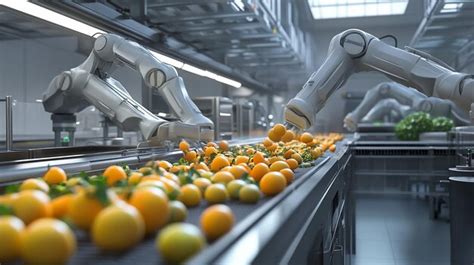 Stateoftheart Modern Food Processing Facility Premium Ai Generated Image