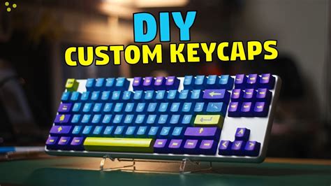 How To Make Cheap Custom Keycaps Youtube