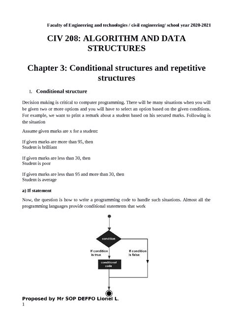 SOLUTION University Of Buea Algorithm And Data Structures Chapter Revised Copy Studypool