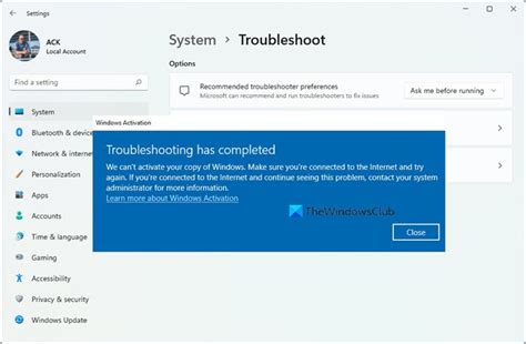 windows activation troubleshooter will fix activation problems
