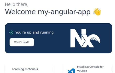 Generate An Angular16 Project Within Nx Workspace Geeksforgeeks